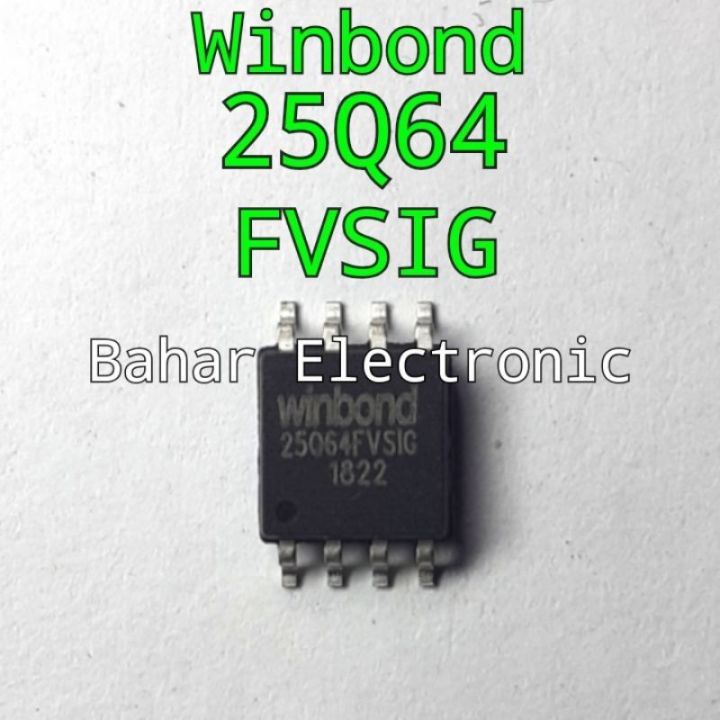 IC Eprom TV 25Q64 FVSIG SMD SOP-8 Winbond | Lazada Indonesia