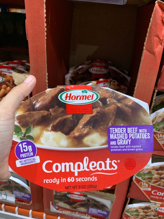 Hormel Compleats Tender Beef Mashed Potato and Gravy 255g | Lazada PH