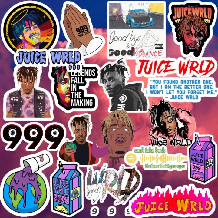 20 pcs JUICE WRLD Sticker Set | Lazada PH