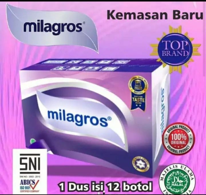 satu dus Mila gross isi 12 botol 612 ml original | Lazada Indonesia