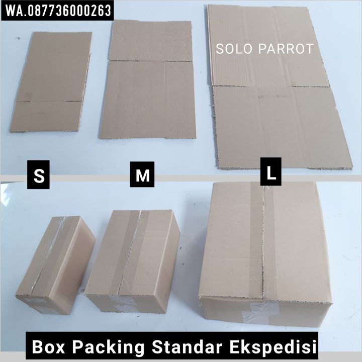 Box Kardus Ukuran S untuk Packing Standar Ekspedisi | Lazada Indonesia