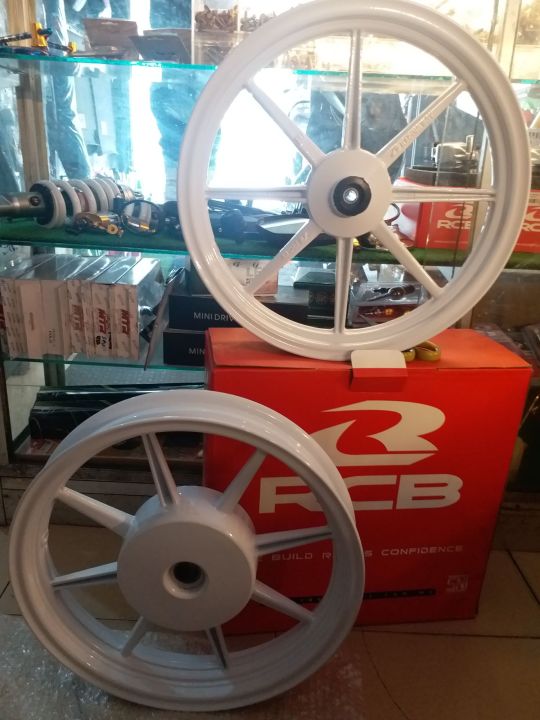 RB8 Mags for Click125i Click150i, White F:1.85 R:2.15, size 14 | Lazada PH