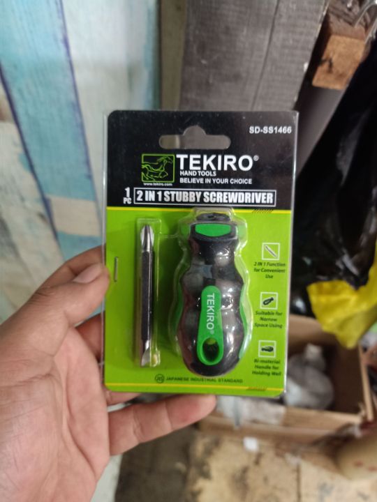 obeng cebol tekiro type sdss1466 obeng bolak balik tekiro obeng min ...