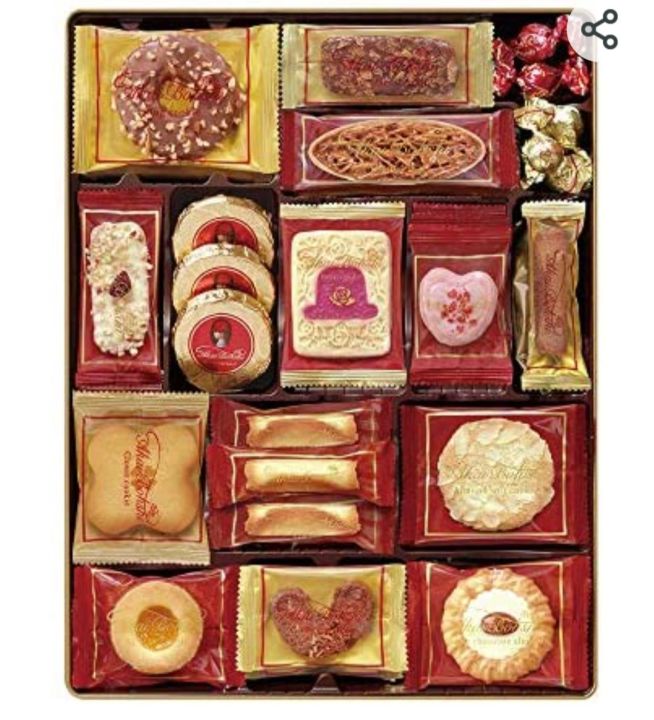 Japanese Cookies Gift Box / AKAI BOHSHI Red Big Box | Lazada PH