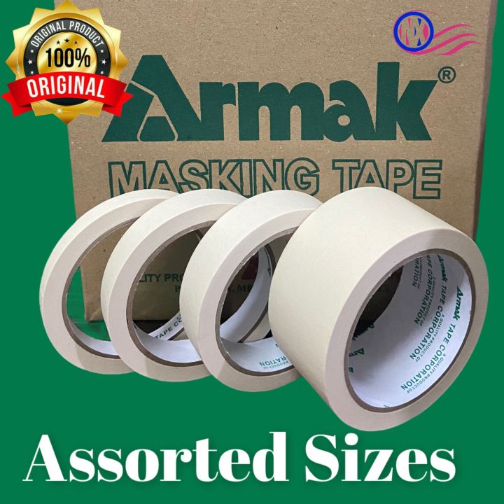 Armak Masking Tape Assorted Sizes X Sold per Pc | Lazada PH