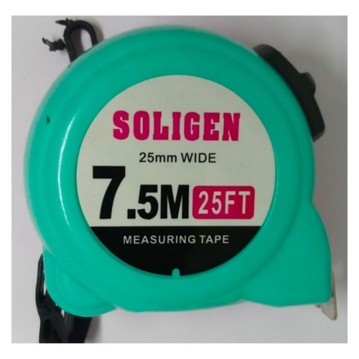 Meteran Soligen 7.5 meter 7,5 meter meteran roll Soligen 7.5M | Lazada ...