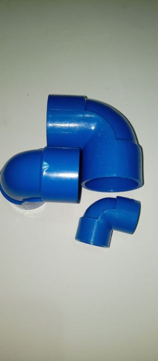 PVC BLUE ELBOW 90° 1-1/4"/40mm | Lazada PH