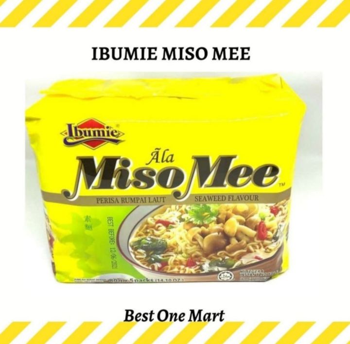 Ibumie Miso mee perisa rumput laut seaweed flavour | Lazada Indonesia