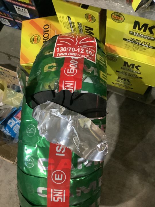 CAMEL TIRE 130-70-12 made in thailand tubeless | Lazada PH