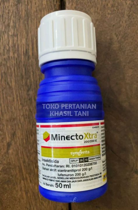 MINECTO XTRA Syngenta isi bersih 50 ml insektisida Racun Kontak Lambung ...