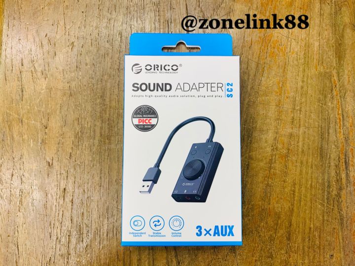 Orico Sound Adapter SC2 | Lazada.co.th