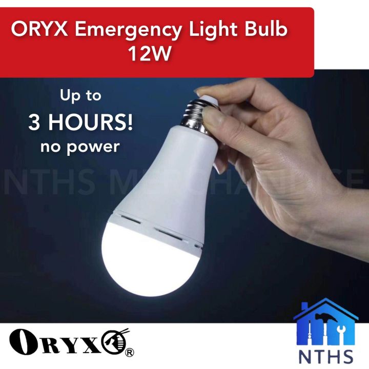 ORYX Emergency Bulb 12w | Lazada PH