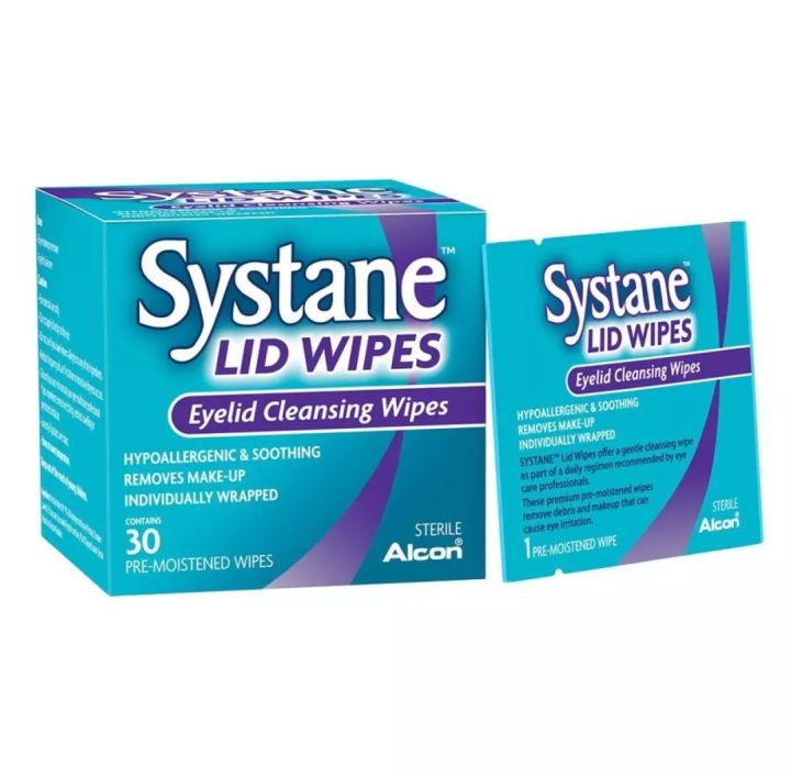 Systane Lid Wipes Eyelid Cleansing Wipes | Lazada