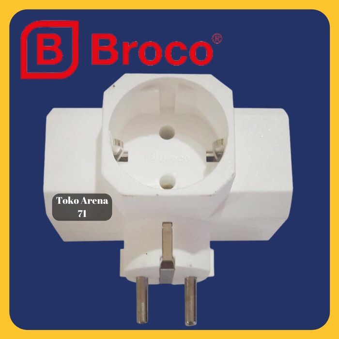 Colokan BROCO Steker T BROCO Steker Arde BROCO 13830 | Lazada Indonesia