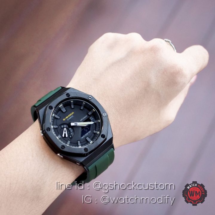 Gshock AP Green Camo Rubber | Lazada.co.th