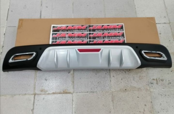 Kia Soluto Rear Bumper Diffuser Drill Type | Lazada PH