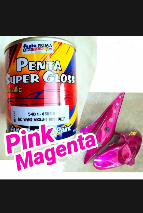 cat penta super glossy pink magenta cat ping magenta 1 kg | Lazada ...