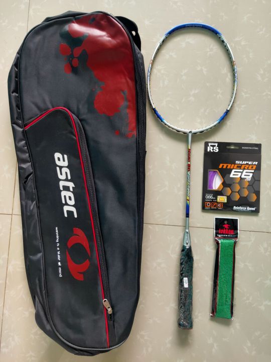 Raket badminton Astec logo lama micro gel power AS 1 original | Lazada ...