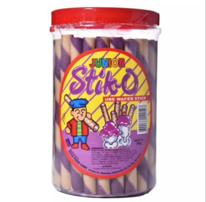 Stik-O Junior Wafer Stick Ube Flavor 380g | Lazada PH