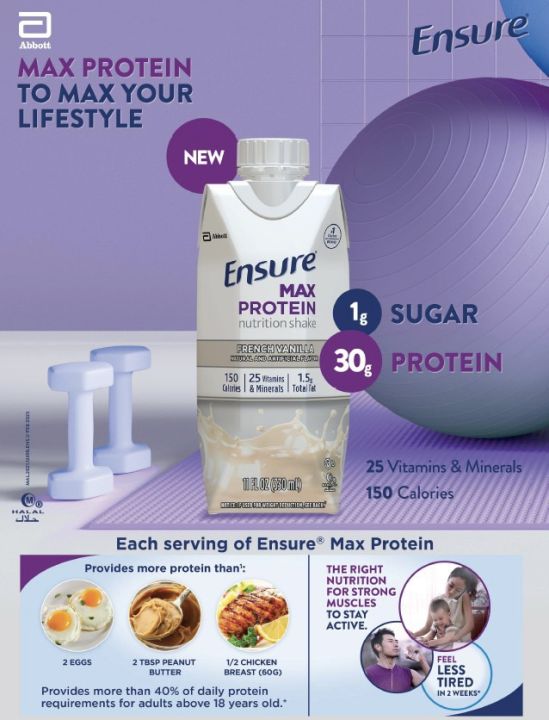 Ensure Max Protein 330ml | Lazada