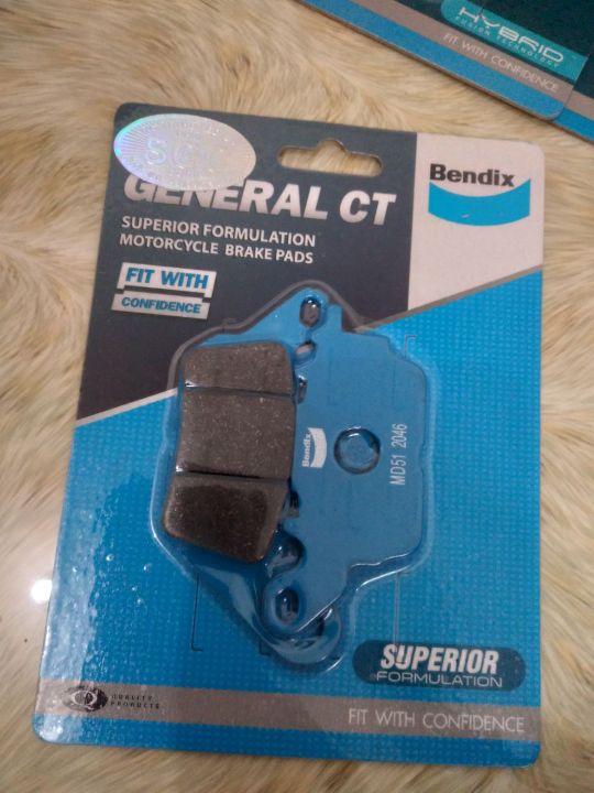bendix brake pad mio i 125 soul i 125 aerox nmax sniper 150 front ...