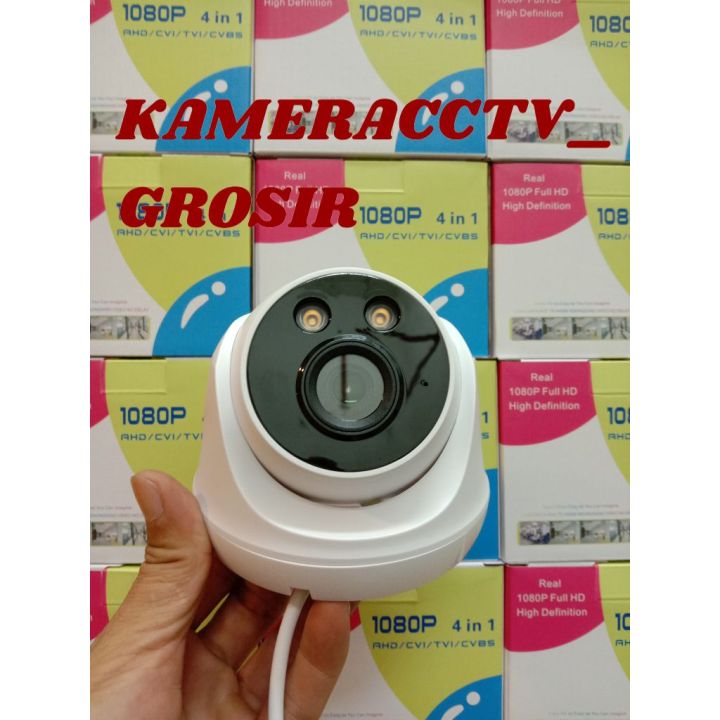 CAMERA CCTV INDOOR COLORVU 6MP FULLHD 1080P 24 JAM BERWARNA | Lazada ...