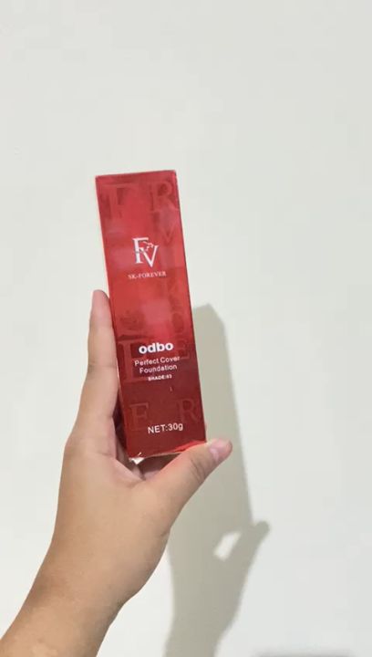 ODBO ORIGINAL COVER FOUNDATION PERFECT MAGIC FLAWLESS AND LONGLASTING | Lazada Indonesia
