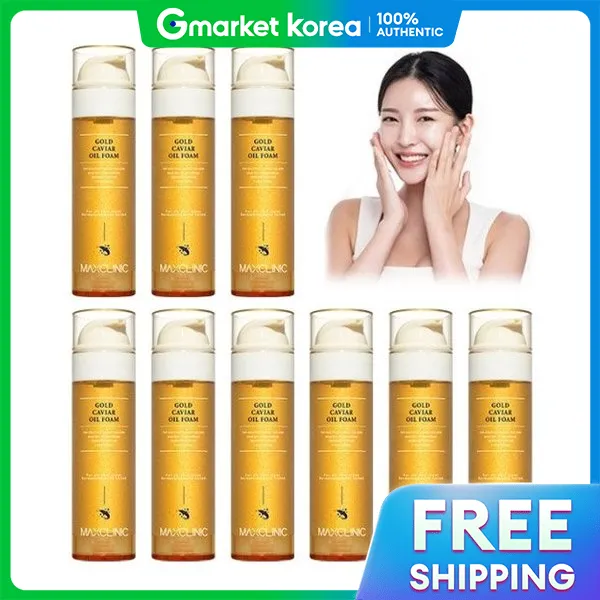 Max Clinic | Max Clinic โกลด์ คาเวียร์ ออยล์โฟม 9 ขวด | Lazada.co.th