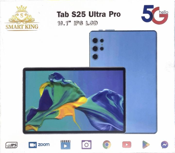 SmartKing Tab S25 Ultra Pro 5G Android Tablet 18GB RAM 512GB Memory with Freebies and Keyboard ...