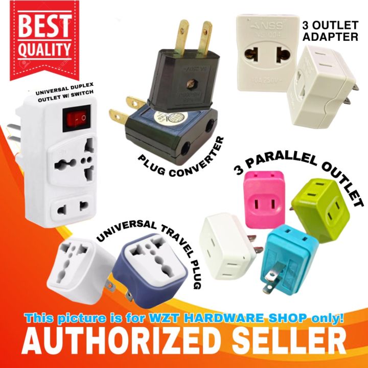HIGH QUALITY UNIVERSAL ADAPTER OUTLET AND PLUG CONVERTER | Lazada PH