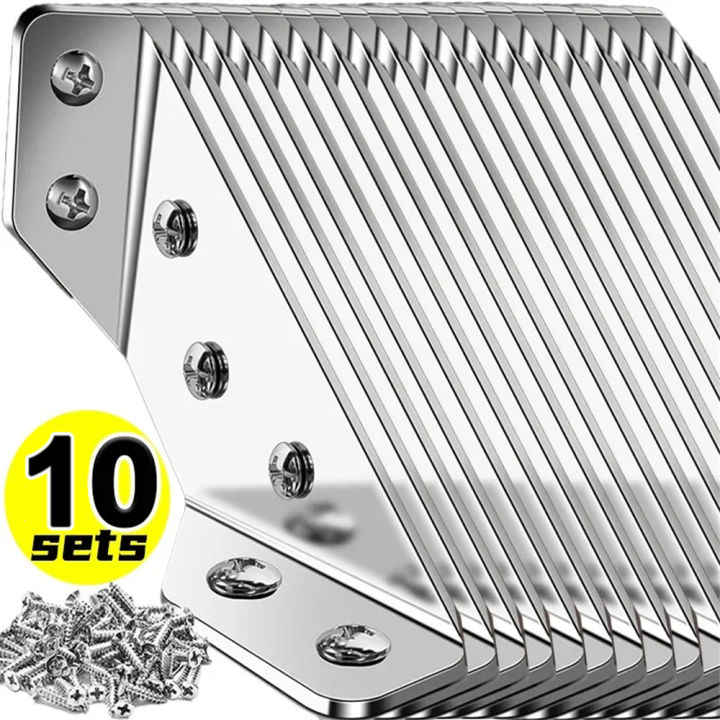 Universal Furniture Corner Connector Stainless Steel Corner Brackets ...