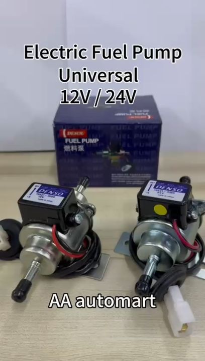 Denso Electric Fuel Pump Oil Injection Car Gasoline Inline Petrol ...