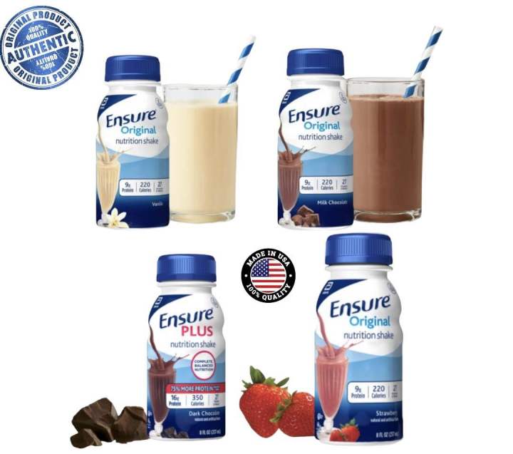 Ensure Original Nutrition Shake - Dark Chocolate, 8 ounce Exp:Sept ...