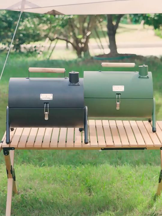 Portable Charcoal BBQ Grill Barbecue Outdoor Griller Cooking Grillr ...