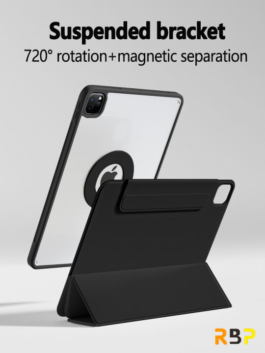 RBP 2-in-1 Detachable AcrylicCase with 720°Rotating Stand & Anti ...