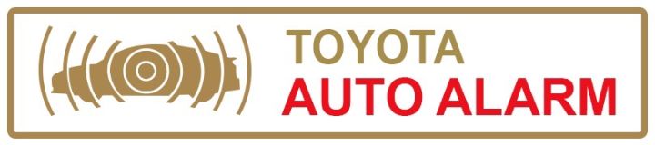 Toyota Auto Alarm (Transparent) - Version 2 - 1pc | Lazada PH