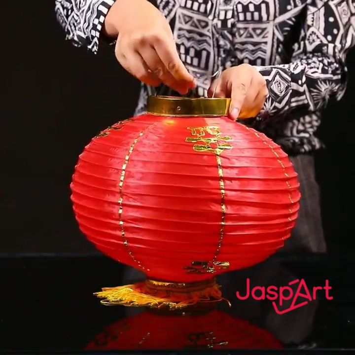 Lampion Parasut / Lampion Lipat Polos / LAMPION KAIN IMLEK POLOS ...