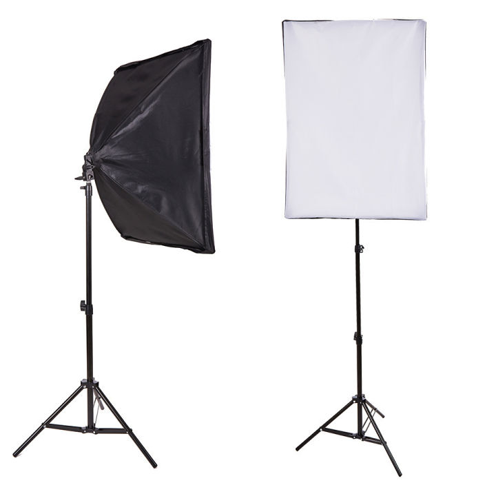Photography Softbox Lighting Kits 50x70CM Professional Continuous Light ...