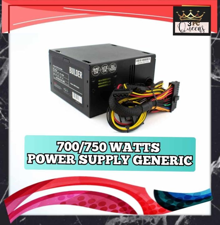 POWER SUPPLY 700-750 WATTS / DESKTOP PSU GEMERIC REFURBISHED | Lazada