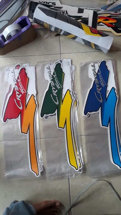STICKER STRIPING SUZUKI CRYSTAL TUNE ALL VARIAN WARNA | Lazada Indonesia