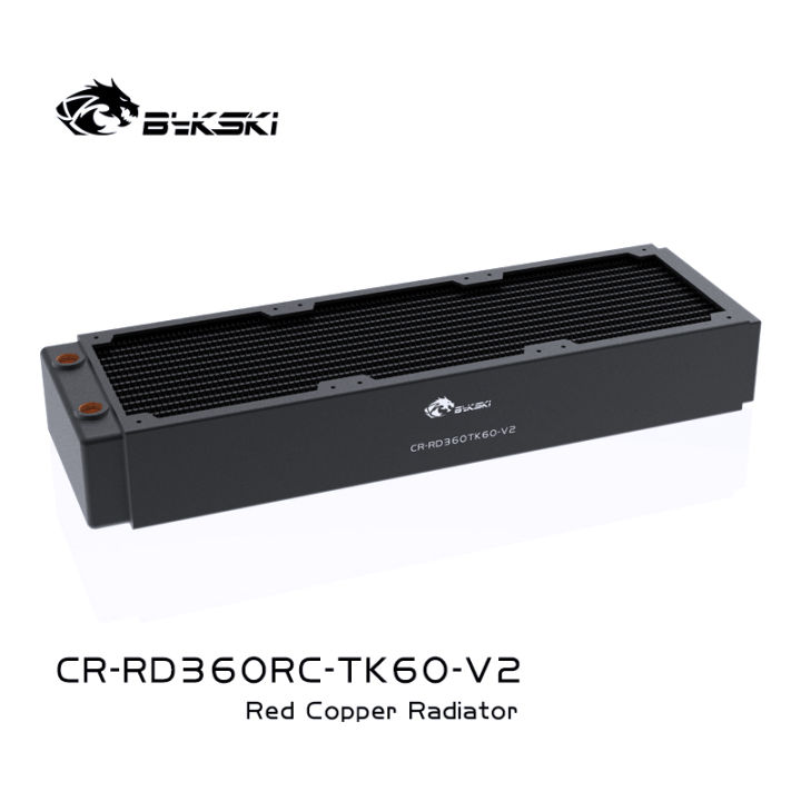 Bykski 40mm Thick 120/240/360 Copper Single Row of Radiator Computer ...