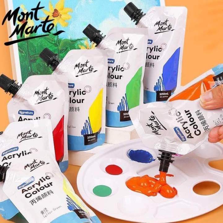 Mont Marte Acrylic Paint Refill Pack | Lazada PH