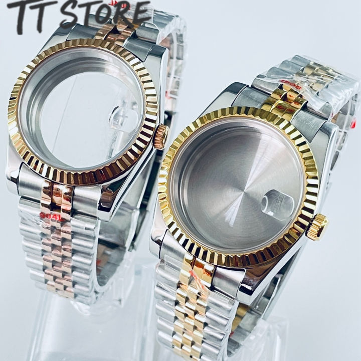 Vỏ Đồng Hồ Silver Gold Rose NH34 NH35 NH36 NH38 NH39 NH70 NH72 ETA2824 ...