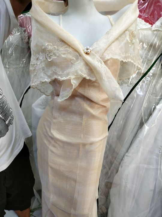 🎇📣 Filipiniana dress with alampay | Lazada PH