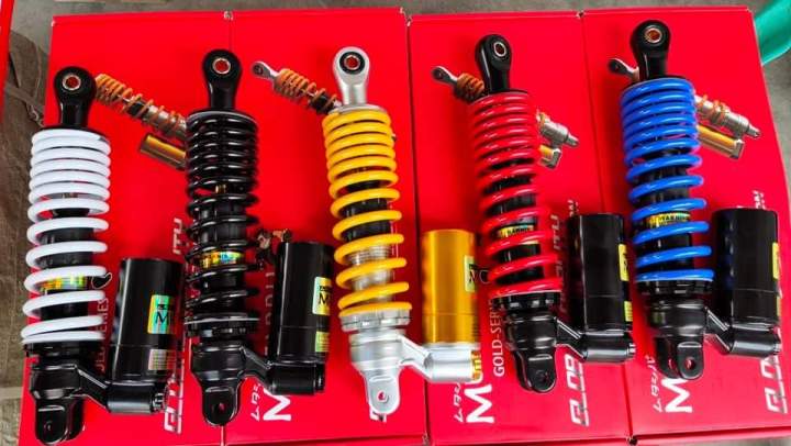 Mutarru Inverted Rear Shock Mio/M3/Soul i125/Click 125/Beat fi 310mm ...