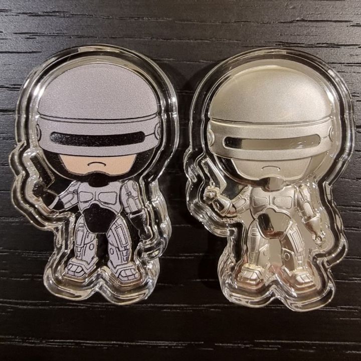 [Rare & Collectible] 2024 1 oz Fiji Robocop 999 Silver Shaped Proof ...