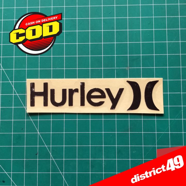 Cutting sticker Hurley - Stiker cutting Hurley - Stiker Hurley - Stiker ...