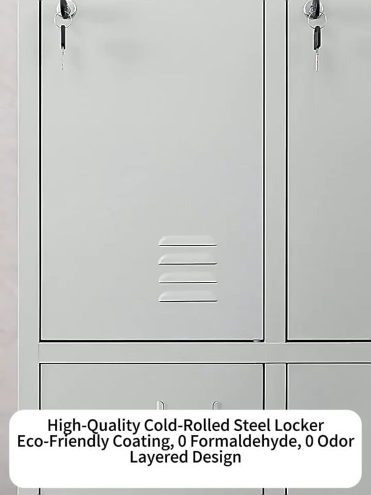 1/2/3/4/5 compartment Steel Cabinet GYM Locker Commercial Office School ...