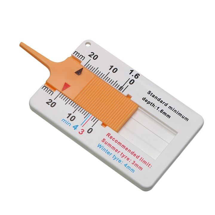 Tyre Tread Depth Gauge Vernier Depth Caliper Tire Scale Measure Tool ...