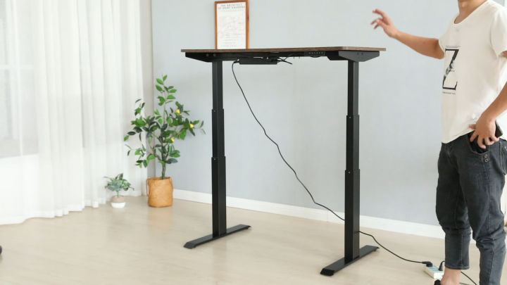 【Ready Stock】 Electric intelligent lifting table 1 Years Warranty 55 ...